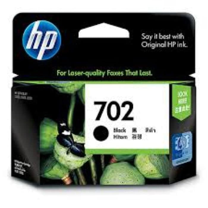 Jual Tinta HP 702 Black Original | Shopee Indonesia