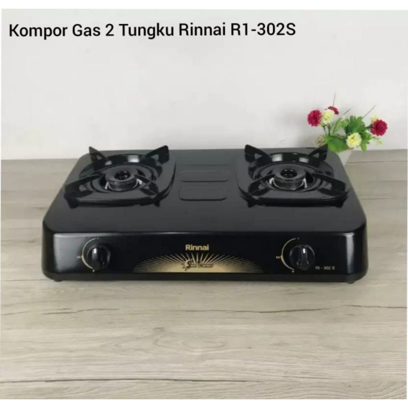 Jual KOMPOR GAS 2 TUNGKU RINNAI RI-302S | Shopee Indonesia