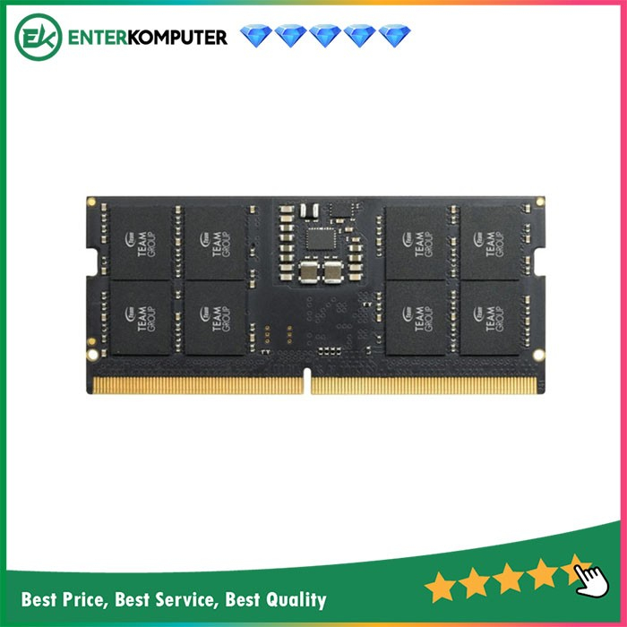 Jual Team Elite SO-DIMM DDR5 PC41600 5200MHz 32GB / RAM DDR5 32GB | Shopee Indonesia
