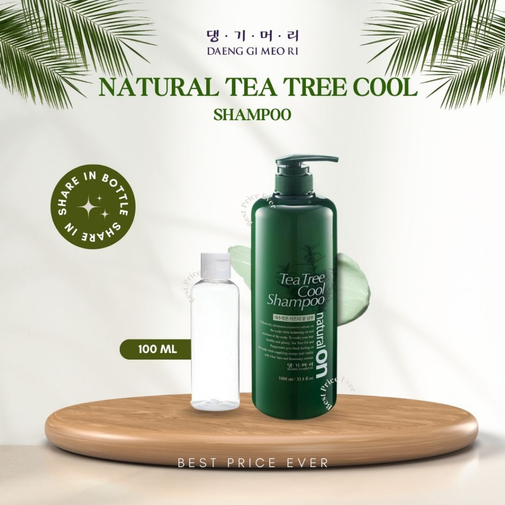 Jual [ Share ] Daeng Gi Meo Ri - Tea Tree Shampoo / Treatment 100 ML 100ML (Anti Ketombe ...