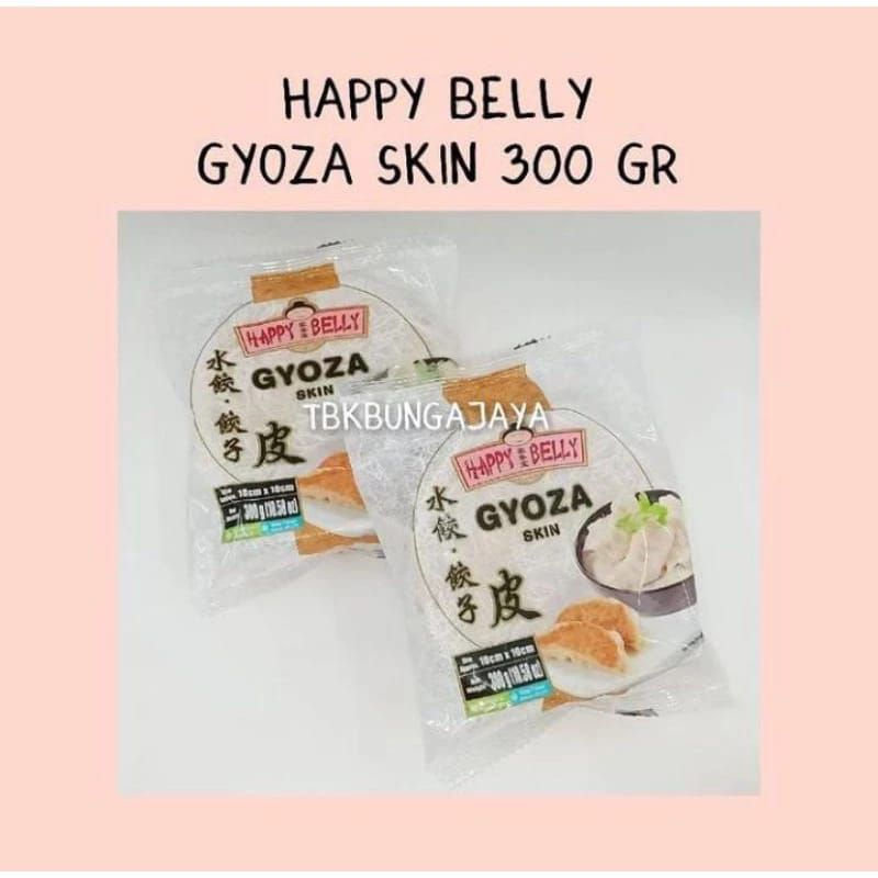 Jual GYOZA SKIN HAPPY BELLY/KULIT DIMSUM/SOMAI/CHOIPAN | Shopee Indonesia