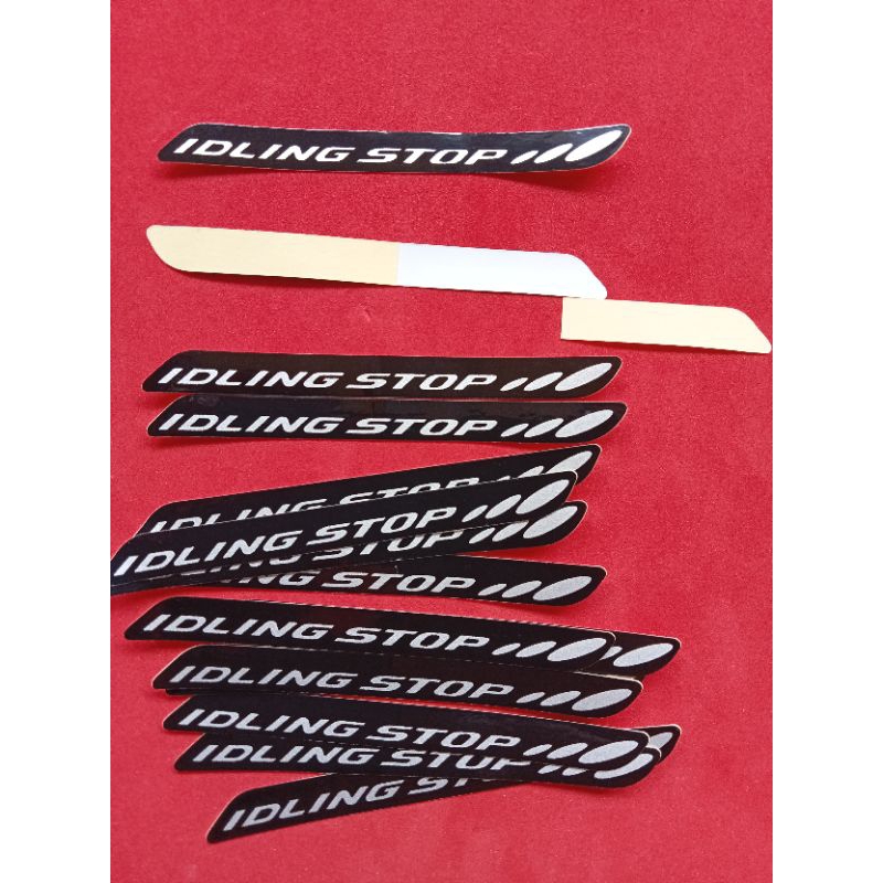 Jual stiker sticker mark idelingstop | Shopee Indonesia