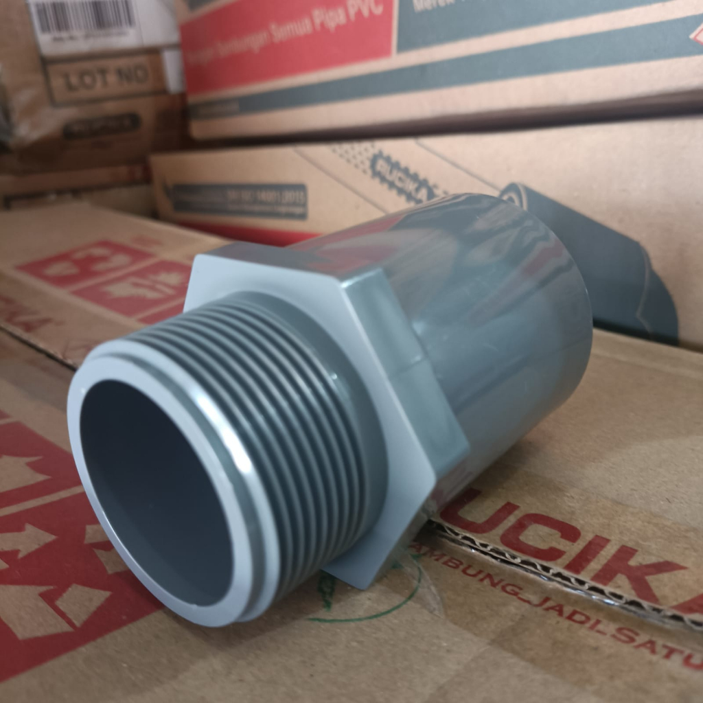 Jual Sok Drat Luar Rucika 1 1/2" inch AW | SDL | Valve Socket | Shopee ...