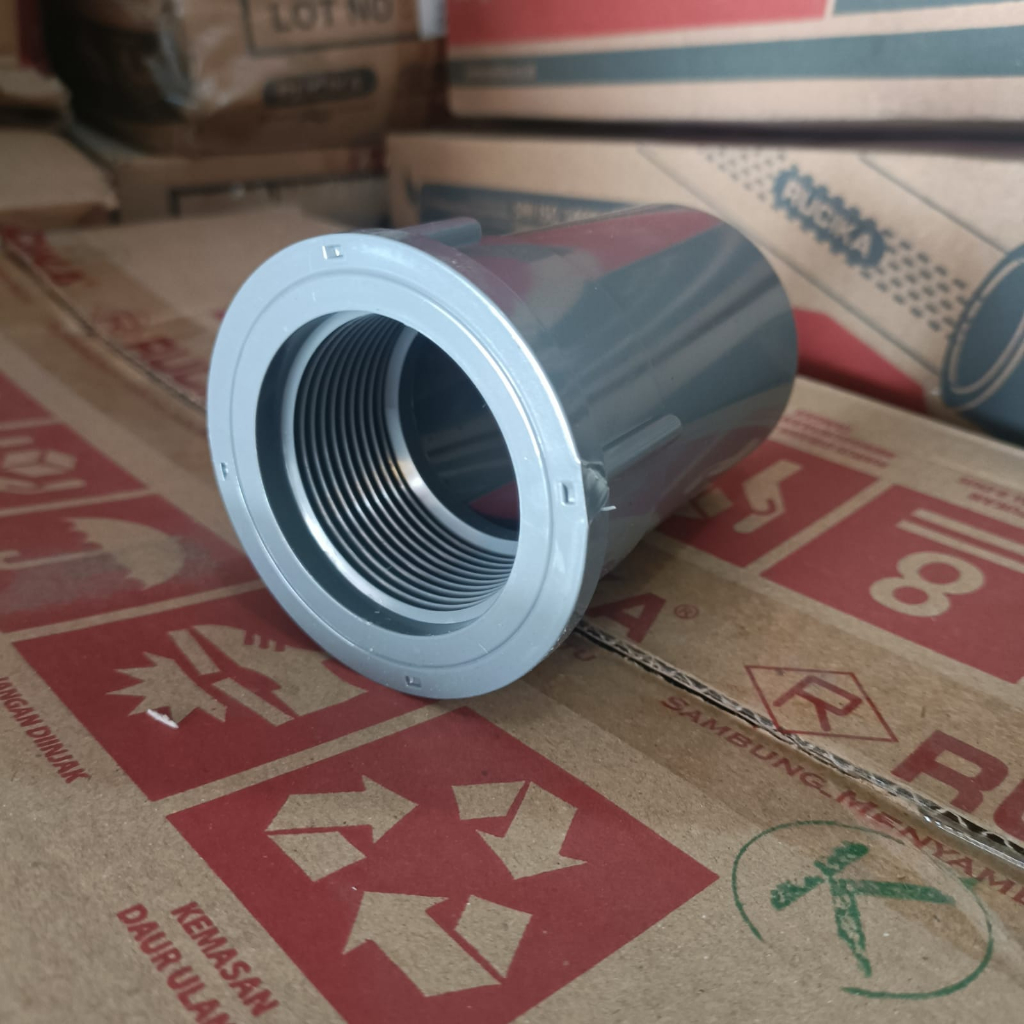 Jual Sok Drat Dalam Rucika 4" inch AW PVC | SDD | F Socket | Faucet ...