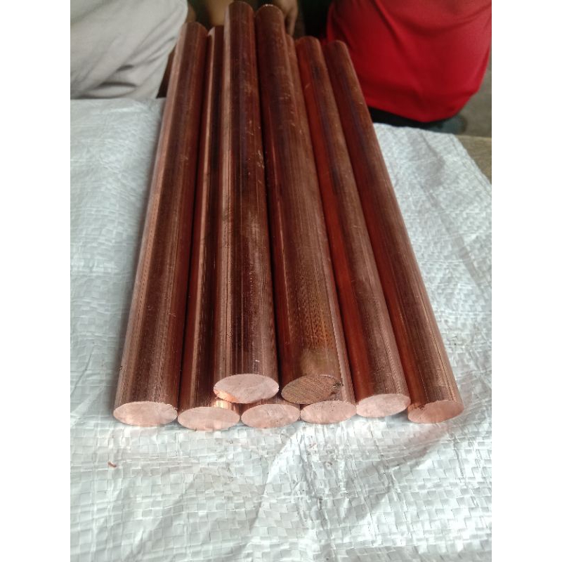 Jual As tembaga/grounding diameter 18mm x 50cm | Shopee Indonesia