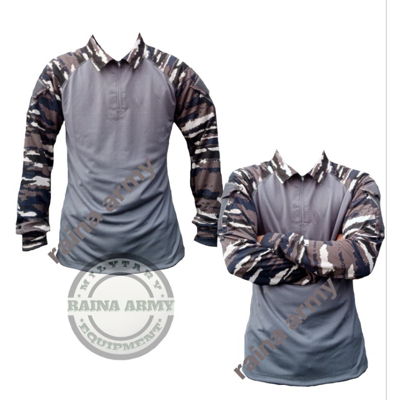 Jual kaos bdu dryfit kaos tactical bdu jersey dryfit t-shirt lengan panjang loreng layar tni al ...