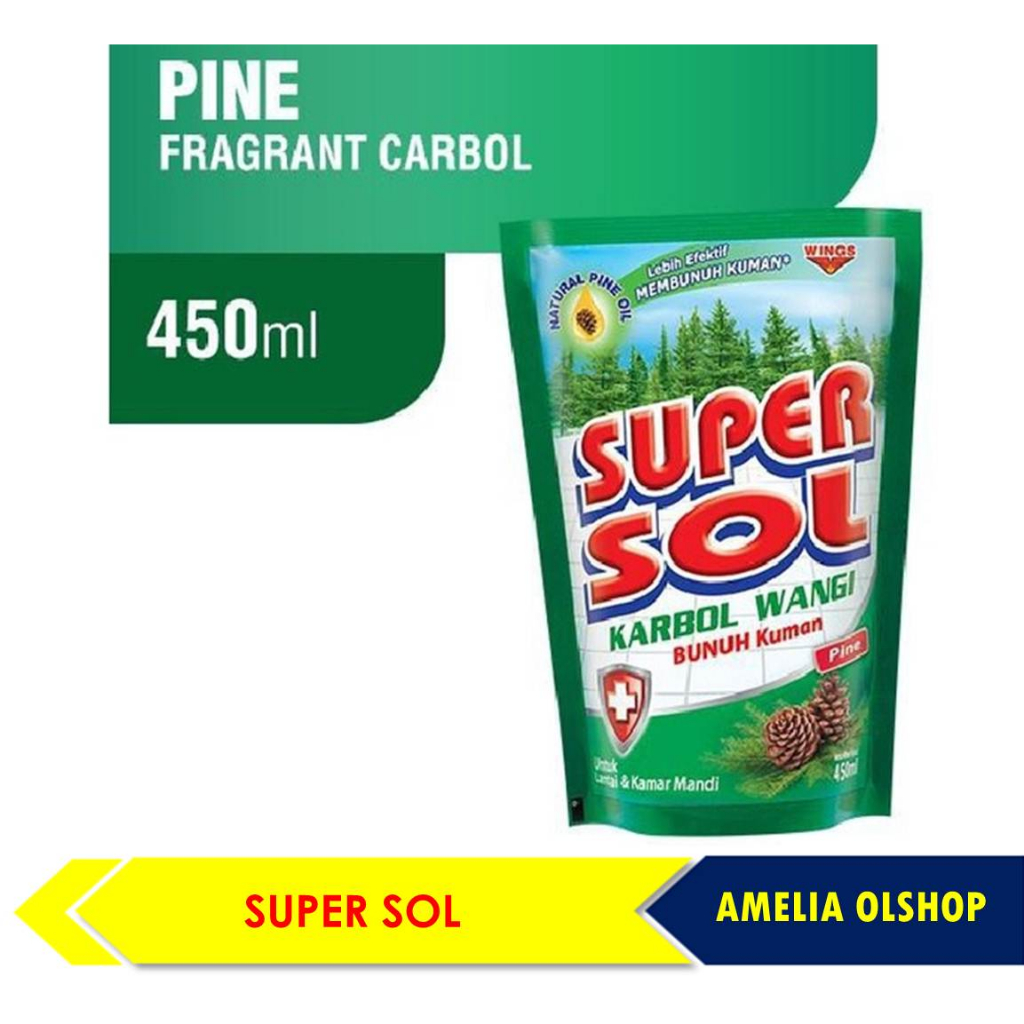 Jual SUPER SOL KARBOL WANGI EFEKTIF MEMBUNUH KUMAN UNTUK LANTAI DAN ...