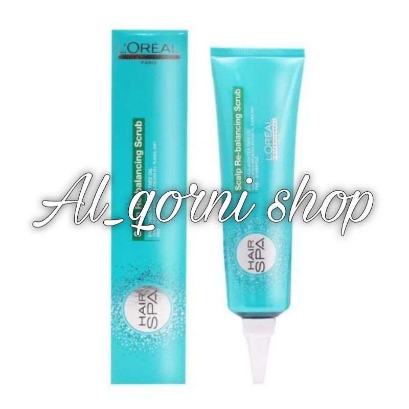 Jual Loreal Hair Spa Scalp Re-Balancing / Re Balancing Ice Scrub 150ml ...