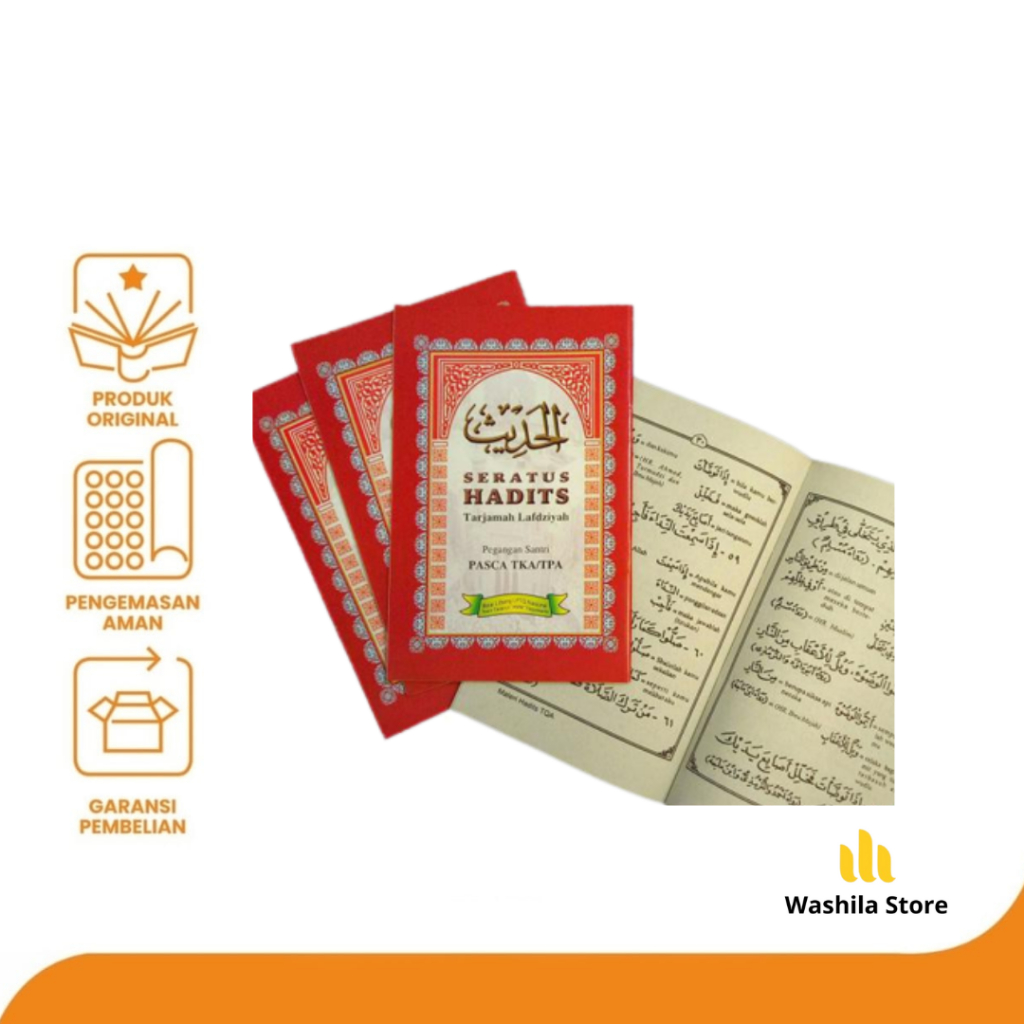 Jual Buku Islami AL HADIST Kumpulan Seratus 100 HADIST Anak Terjemah ...