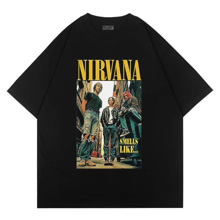 Jual Rollingstout Tshirt - Nirvana Series | Kaos Band | Parodi | Kurt ...