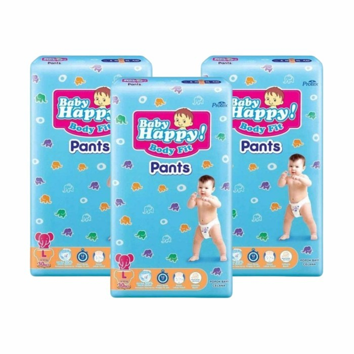 Jual BABY HAPPY Body Fit Pants - Size S, M, L,XL Popok Bayi Tipe Celana ...