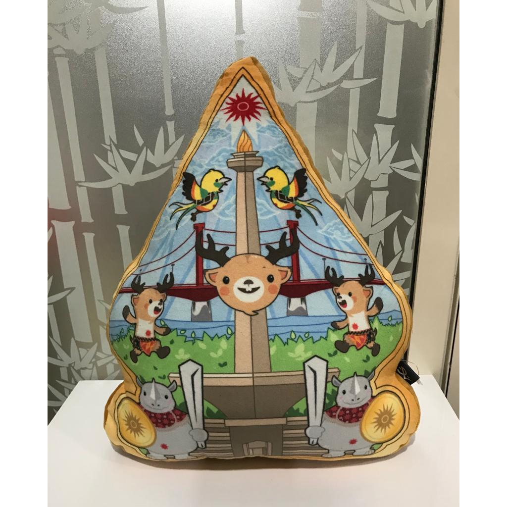 Jual BONEKA ASIAN GAMES 2018 AUTHENTIC/ORIGINAL SOUVENIR BANTAL 32x3x40 ...