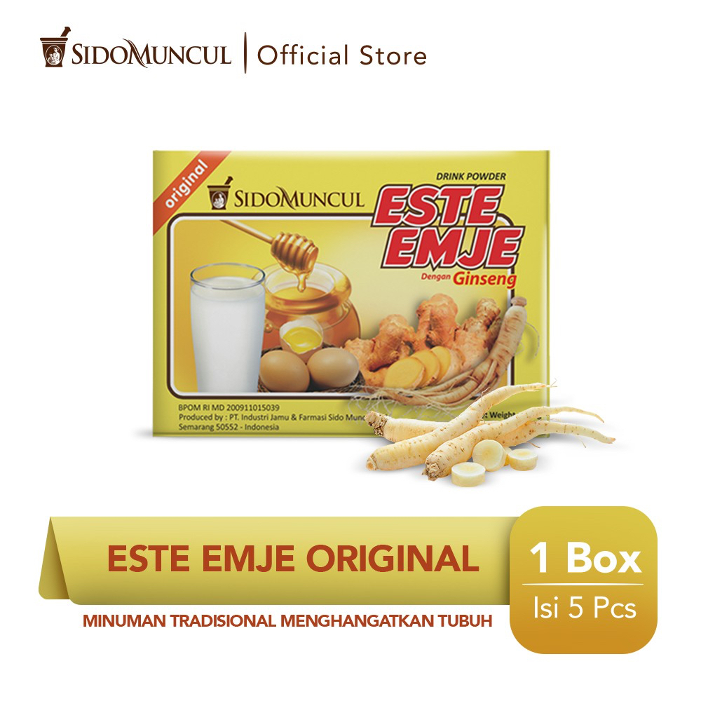 Jual SIDOMUNCUL Este Emje / STMJ KEMASAN BOX Isi 5pcs @30gr | Shopee ...
