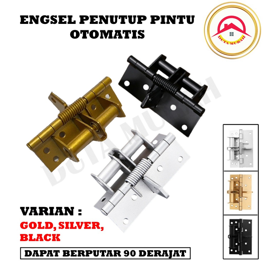 Jual Engsel Pintu Otomatis 90 derajat/Automatic Door Closer Hinges ...