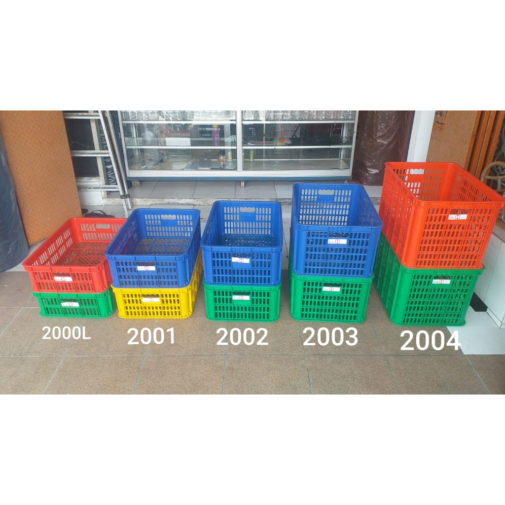 Jual Container Box Keranjang Berlubang - Hanata | Shopee Indonesia
