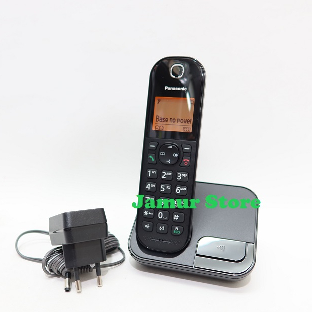 Jual Telepon Kantor / Rumah Panasonic KX-TGC410 Telpon Wireless KXTGC410 Black | Shopee Indonesia