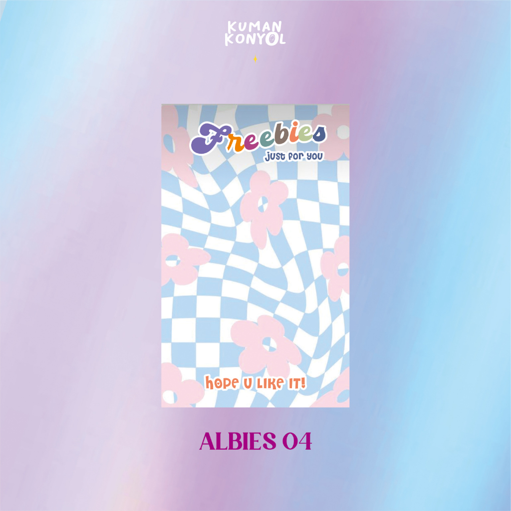 Jual [FREE PLASTIK] ALAS FREEBIES ALAS PACKING FREEBIES CARD ALAS MINI ...