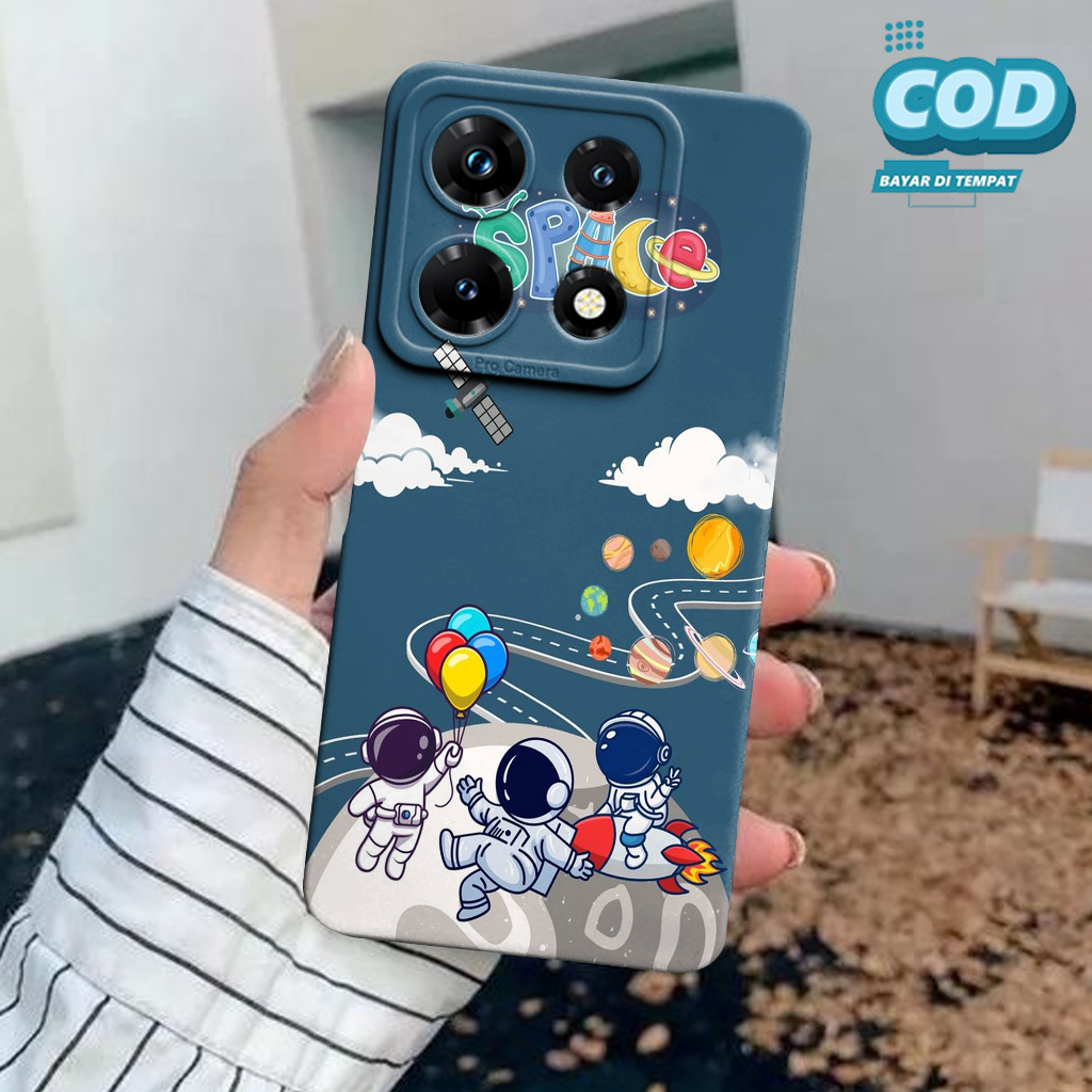 Jual Infinix Note 30 PRO - Pro Camera Softcase Macaron Motif Karakter - Case Pelindung Kamera ...