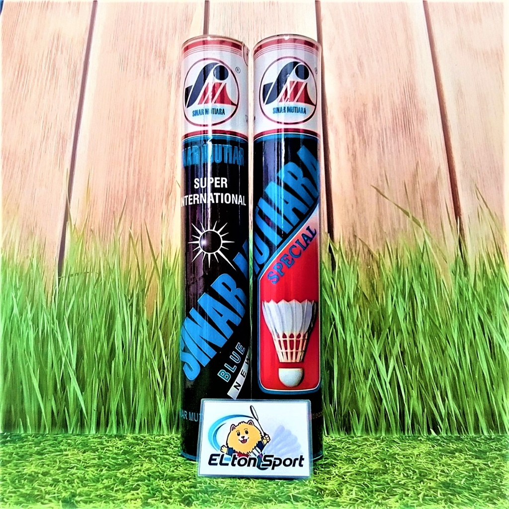 Jual (1 SLOP) SINAR MUTIARA BLUE Shuttlecock Kok Badminton Bulutangkis ...