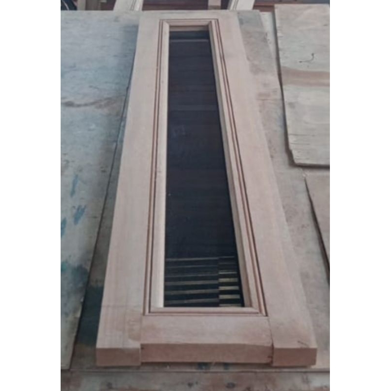 Jual Jendela Kayu Polos Kaca Hitam 5 mm bisa custom/Request. | Shopee ...