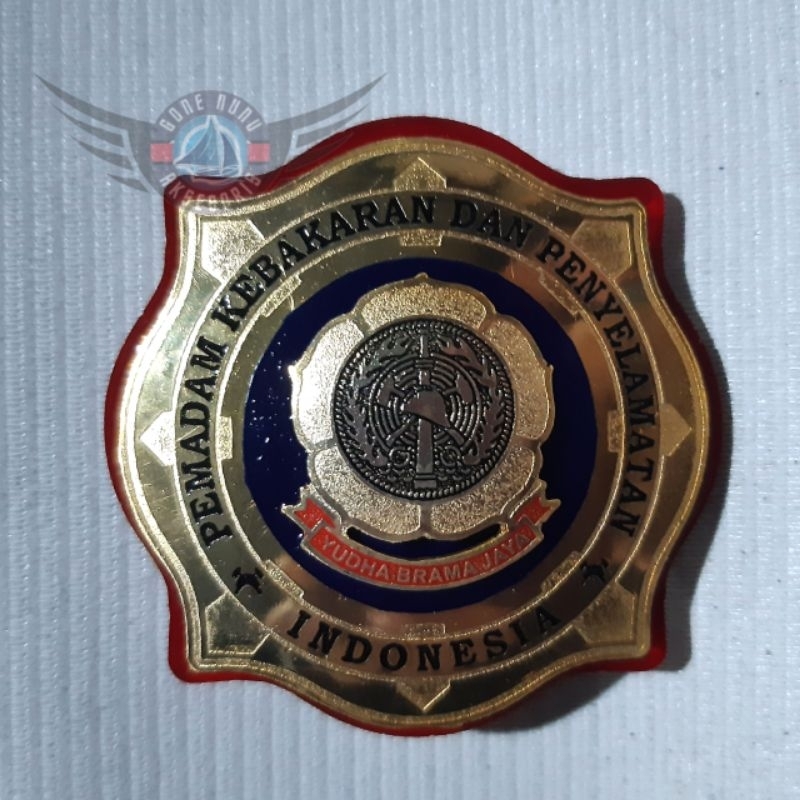 Jual EMBLEM PEMADAM KEBAKARAN KEWENANGAN BERLOGO DAMKAR | Shopee Indonesia