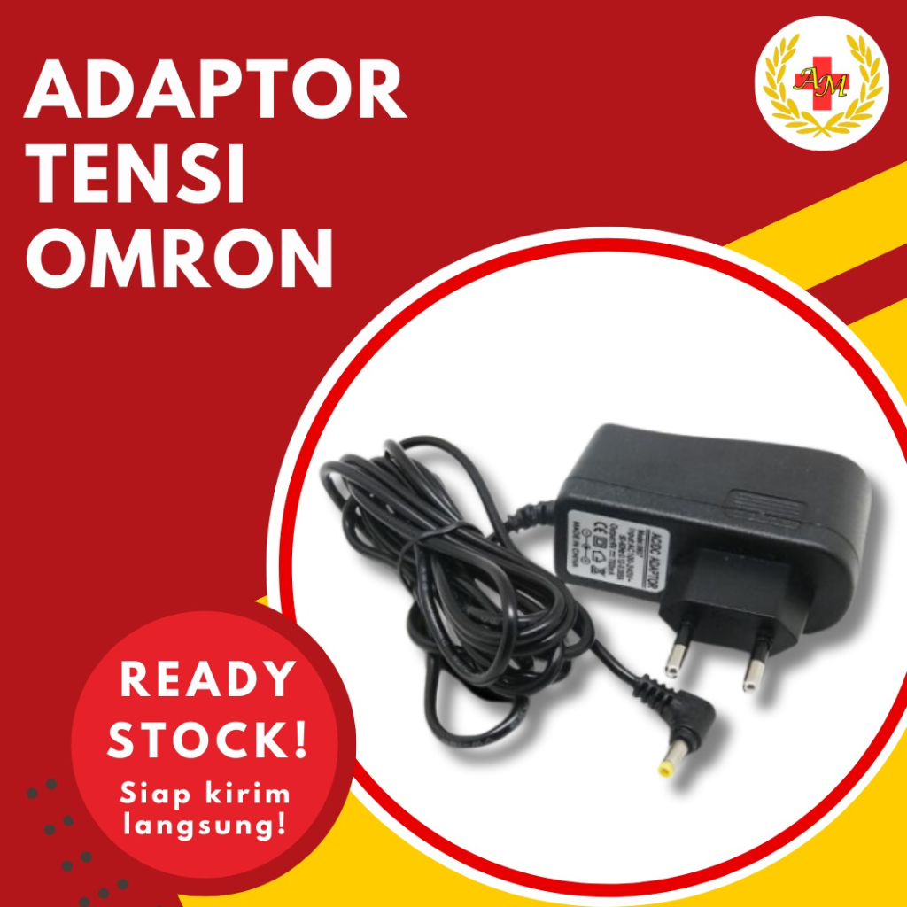 Jual Adaptor Tensi Omron Adaptor Tensimeter Digital Adaptor Tensi ...