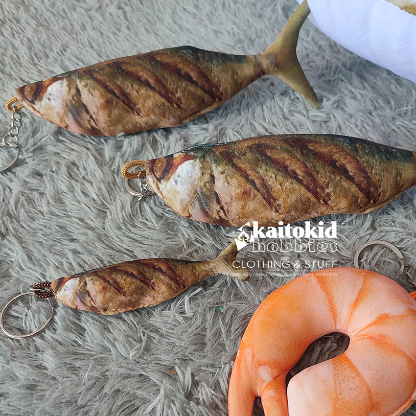 Jual Gantungan Kunci IKAN GORENG ENAK GanCi lucu unyu unik gurih renyah ...