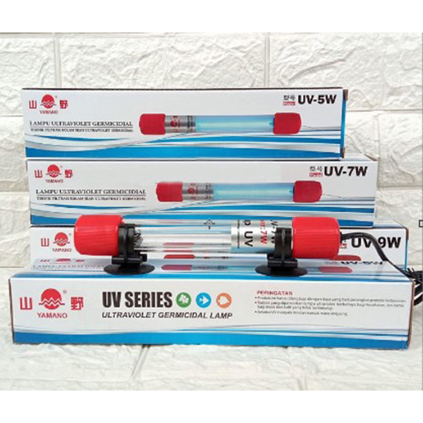 Jual LAMPU UV AQUARIUM YAMANO 5 WATT 7 WATT 9 WATT LAMPU UV KOLAM IKAN | Shopee Indonesia