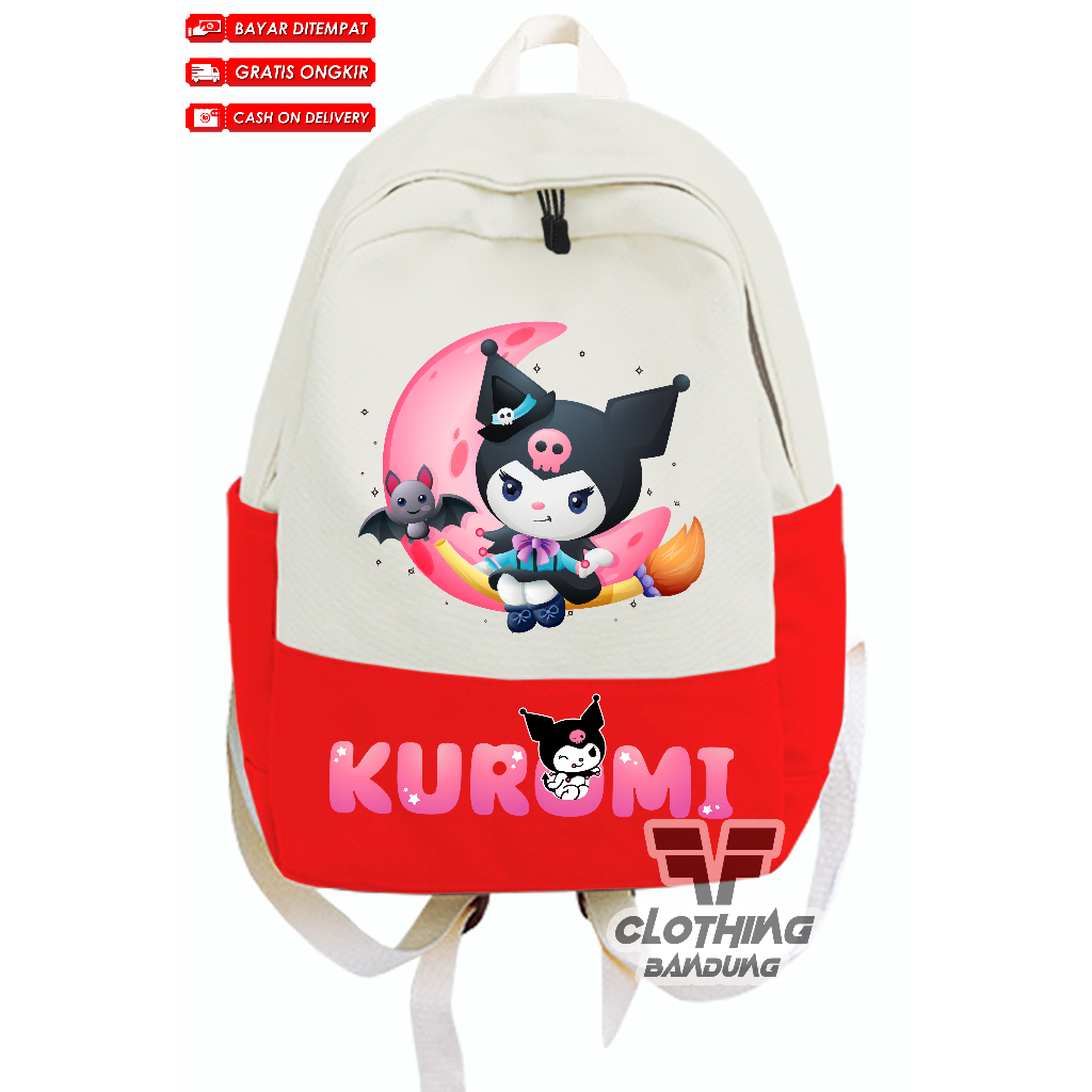 Jual Tas Ransel Kuromi / Tas Kuromi Anak | Shopee Indonesia