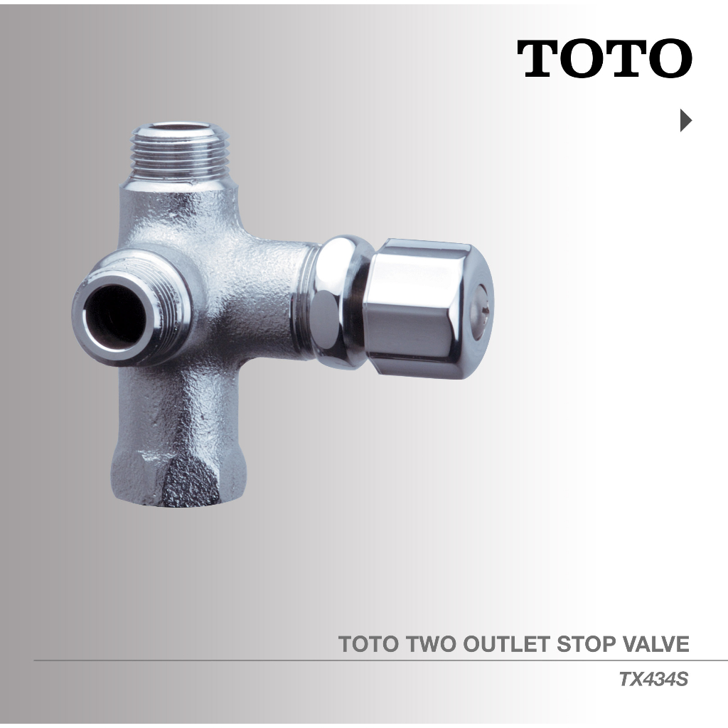Jual TOTO TX434S T-Joint Stop Valve Keran Plus Kran | Shopee Indonesia