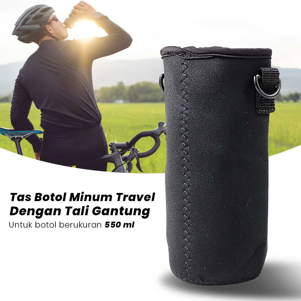 Jual KAM Tas Botol Minum Travel Dengan Tali Gantung | Shopee Indonesia