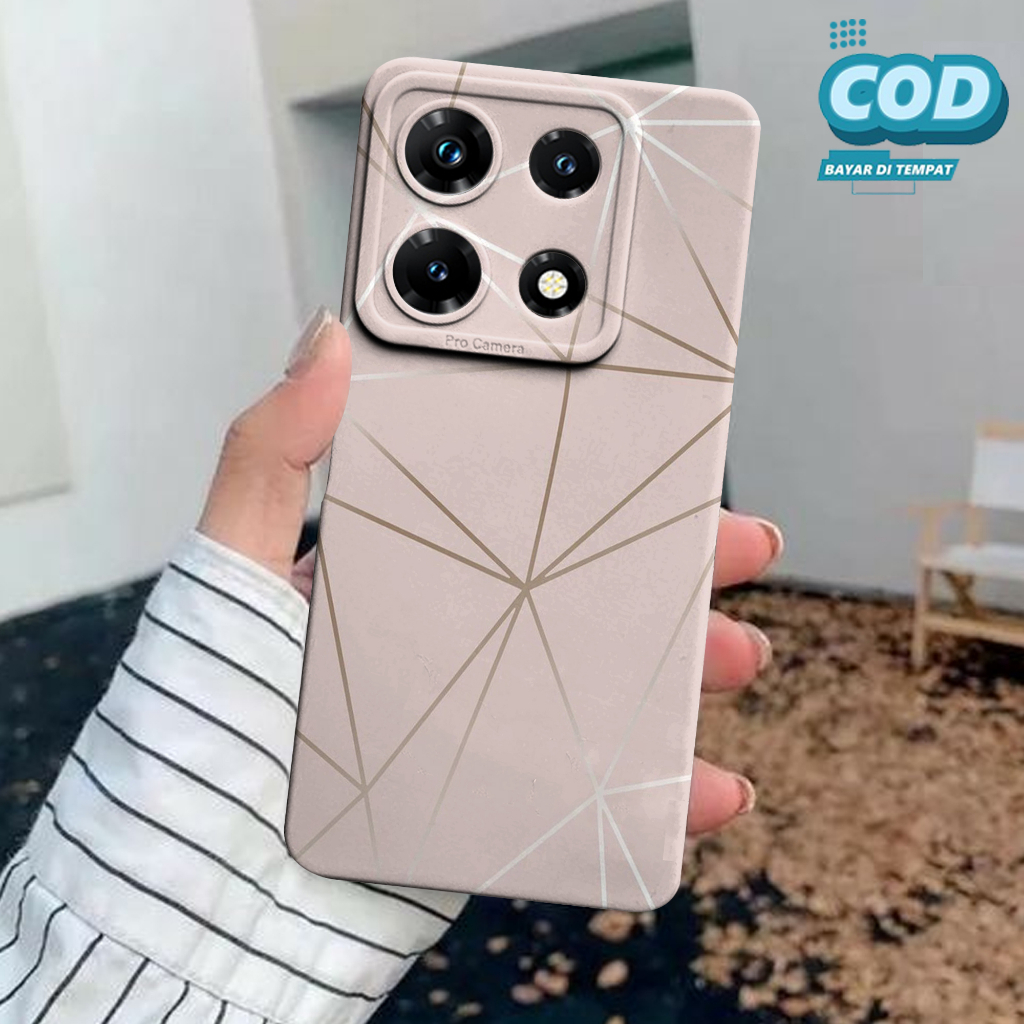 Jual Infinix Note 30 PRO - Pro Camera Softcase Macaron Motif Karakter - Case Pelindung Kamera ...