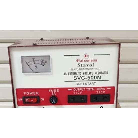 Jual Stavolt SVC-500N - Stabilizer Listrik 500 watt | Shopee Indonesia