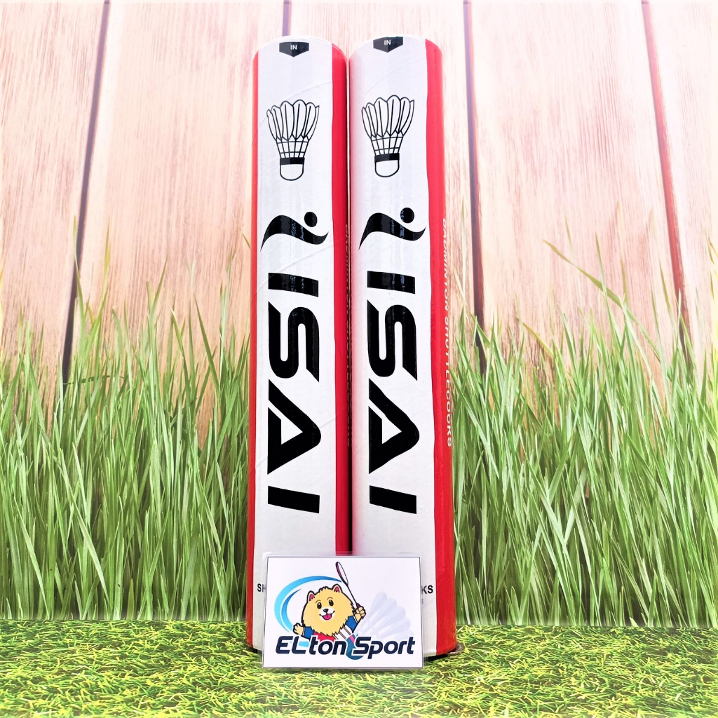 Jual (1 SLOP) ISAI MERAH Shuttlecock Kok Badminton Bulutangkis ORIGINAL ...