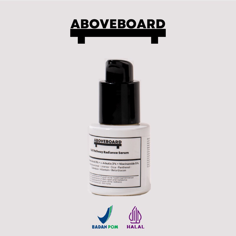 Jual ABOVEBOARD Full Pathway Radiance Serum | Shopee Indonesia