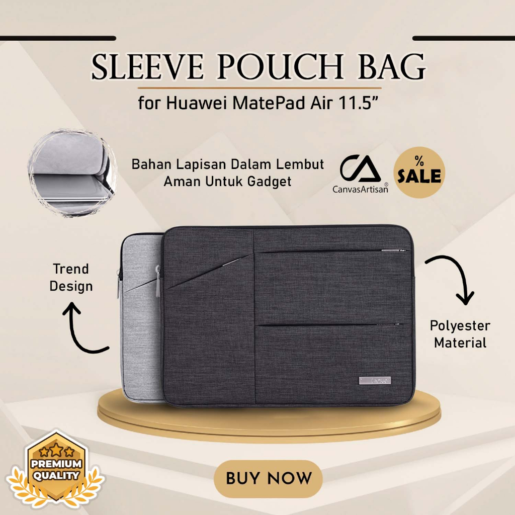 Jual Huawei MatePad Air 11.5 inch 2023 Canvas Artisan Tas Sleeve Sarung ...