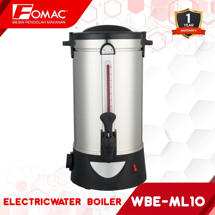 Jual FOMAC Electric Water Boiler 10L WBE-ML10 / Pemanas Air FOMAC 10 ...