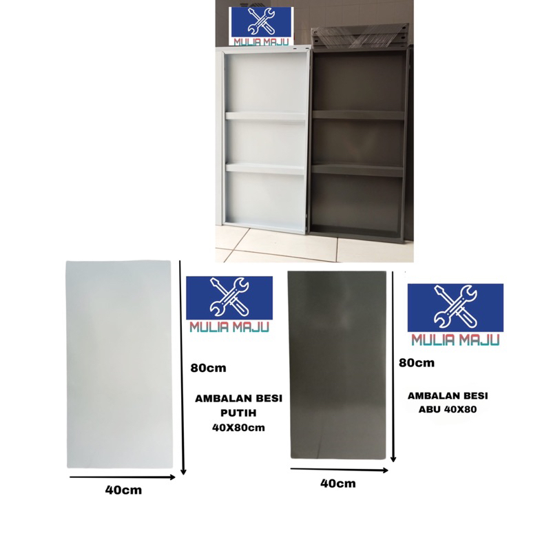 Jual Rak ambalan besi 80cmx40cm /ambalan rak gudang 80cmx40cm | Shopee ...