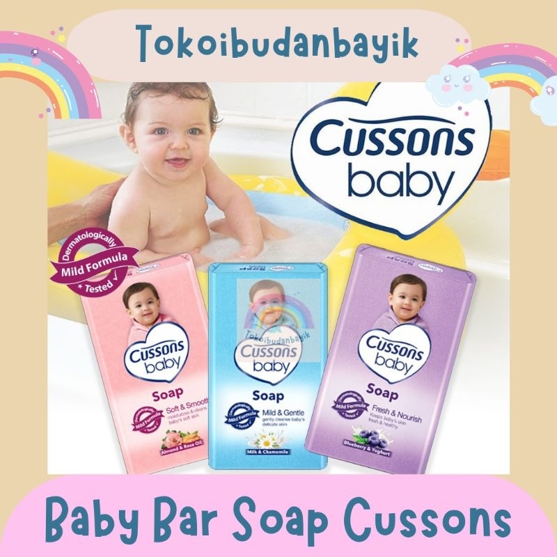 Jual Cussons Baby Soap 75g/sabun batang cussons | Shopee Indonesia