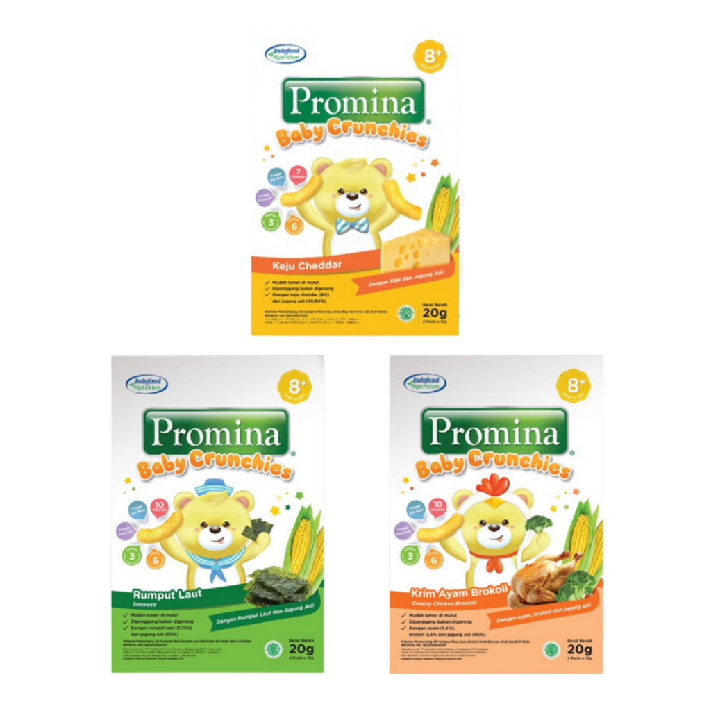 Jual PROMINA BABY CRUNCHIES 80 G SNACK BAYI KEJU MAKANAN SEAWEED ANAK ...