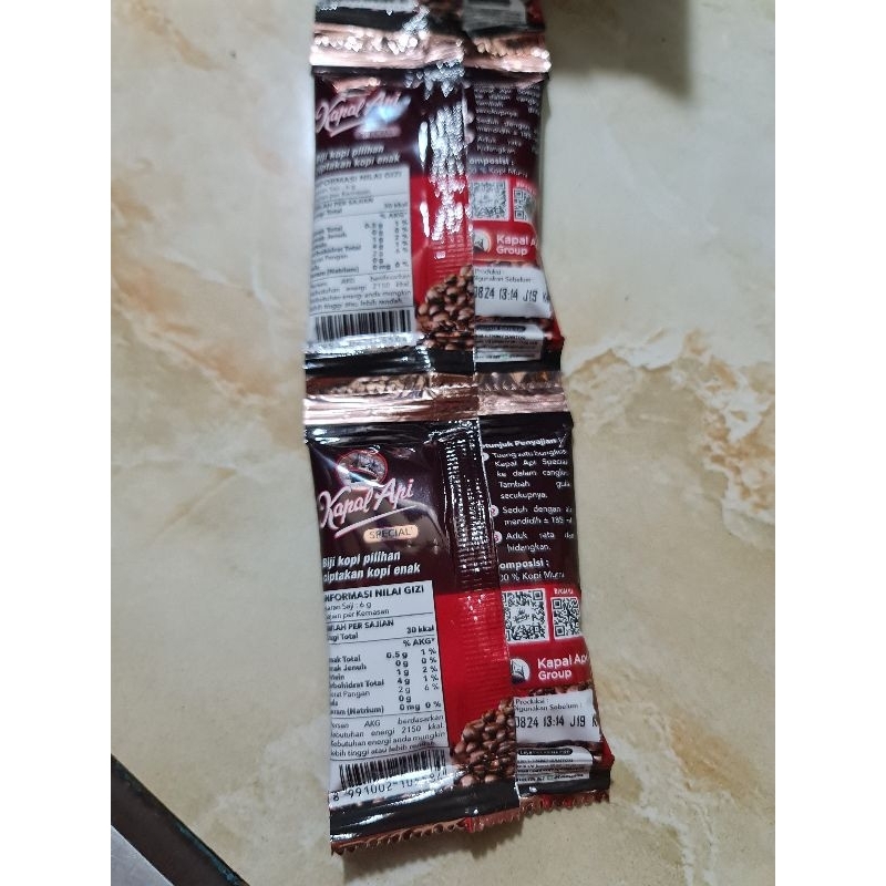 Jual Kopi Kapal Api Mini Renceng 1 renceng 10 sachet | Shopee Indonesia