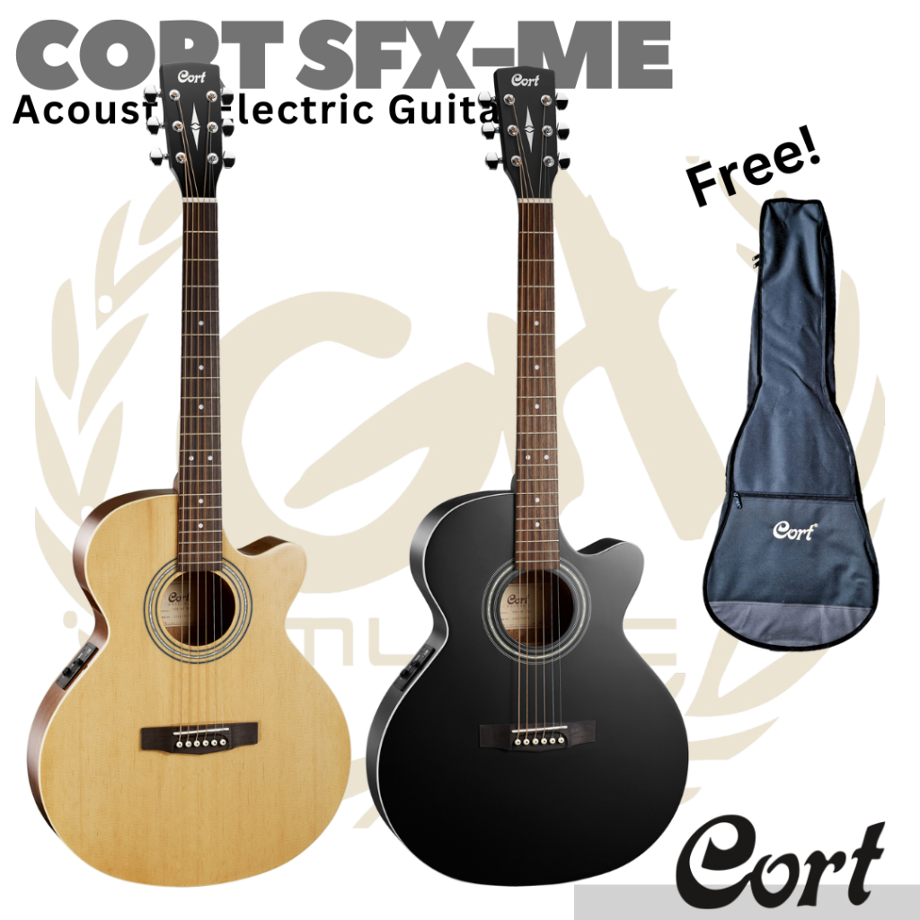 Jual CORT SFX-ME Acoustic Electric Guitar | Gitar Akustik Elektrik ...