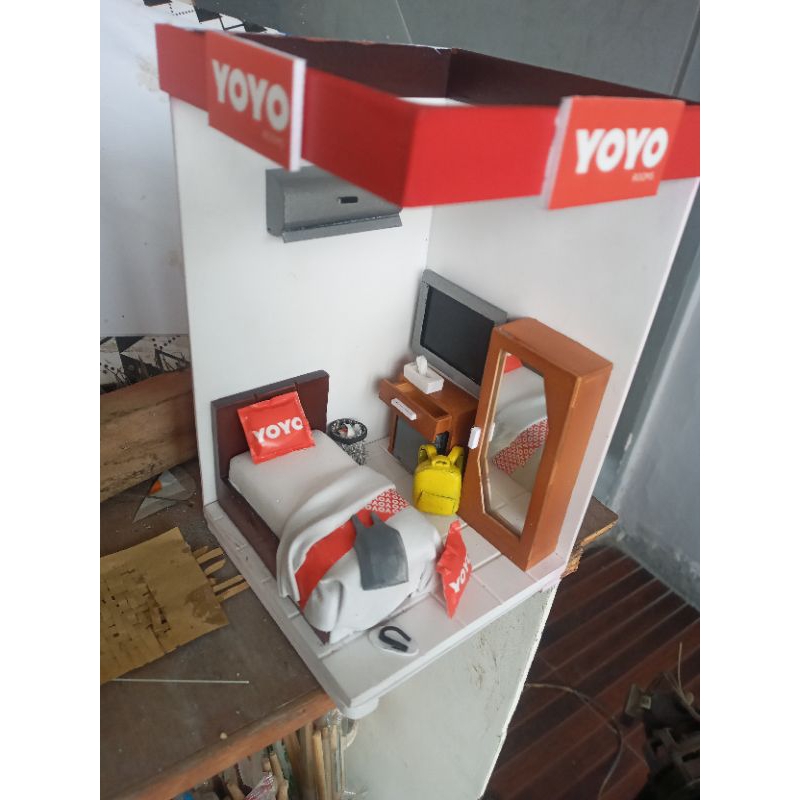 Jual Diorama YoYo rooms for bettafish aquarium | Shopee Indonesia