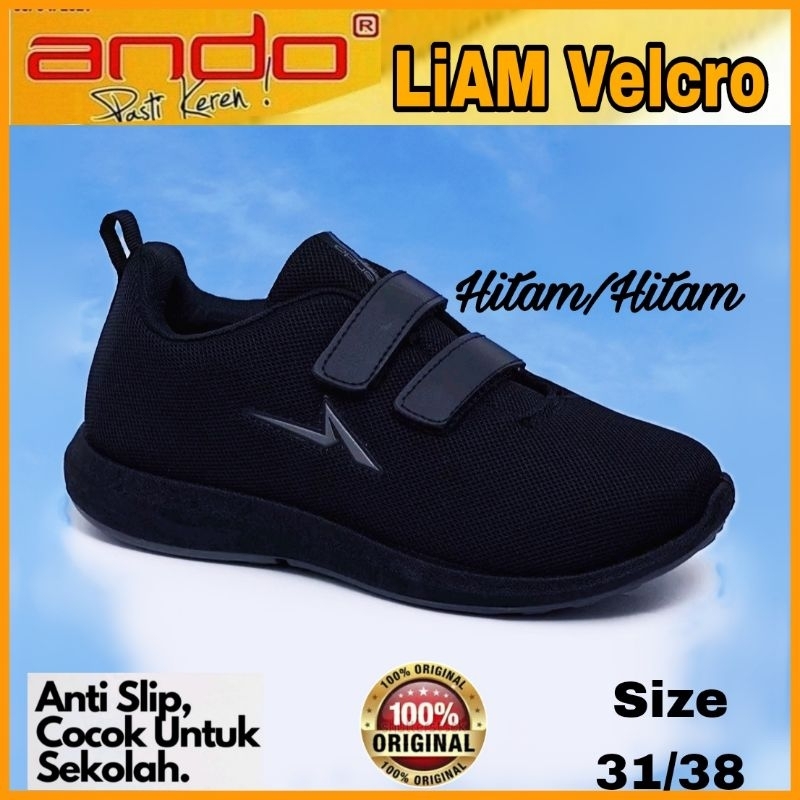 Jual ANDO Sepatu Sneaker Anak Sekolah Cewek Cowok Kecil Tanggung ...