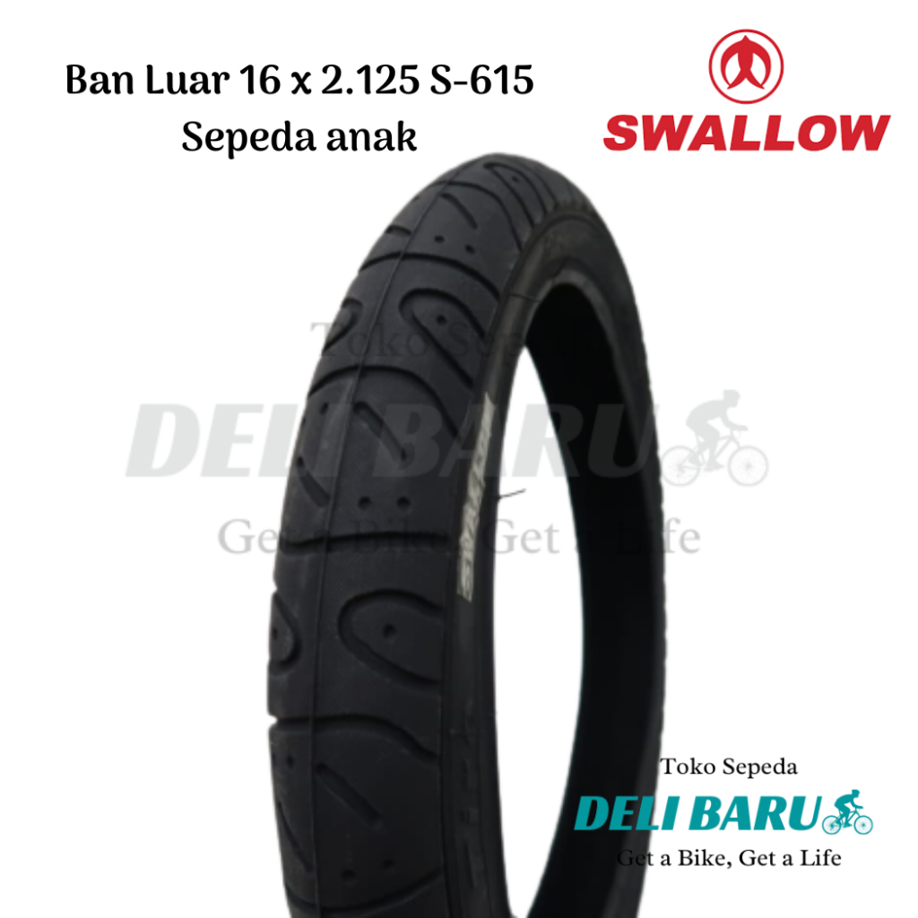 Jual Swallow Ban luar 16 x 2.125 hitam sepeda anak | Shopee Indonesia