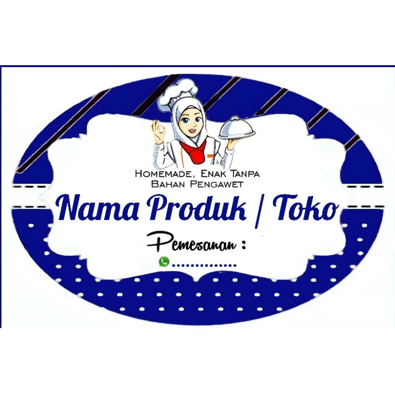 Jual STIKER PRODUK CATERING / MAKANAN BOX / LUNCH BOX / CEMILAN ...