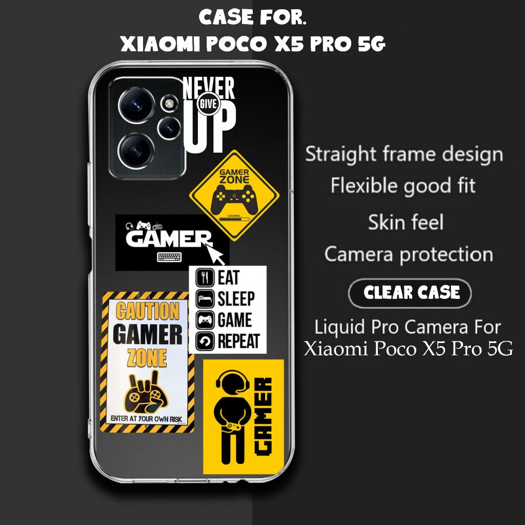 Jual Case Xiaomi Poco X5 Pro 5G Terbaru 2023 Motif [gamers] Terlaris ...