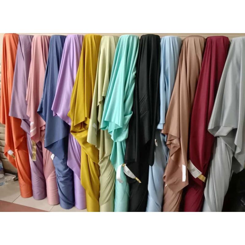 Jual KAIN SATIN VELVET PREMIUM 1 ROLL ( 60Yard ) ATAU ( 54 METER ...