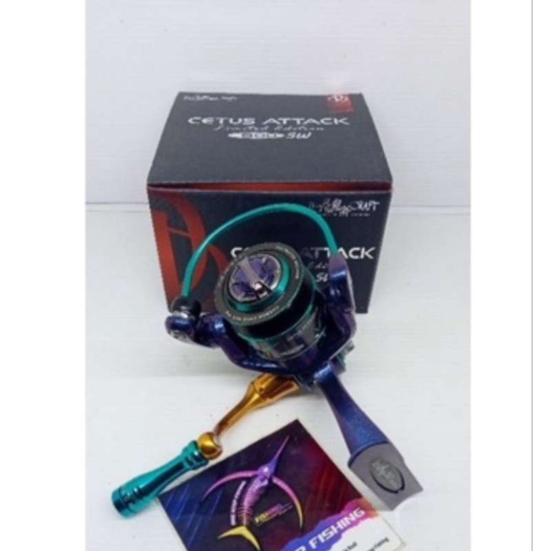 Jual Promo Reel Cetus Attack 800sw limited edition | Shopee Indonesia