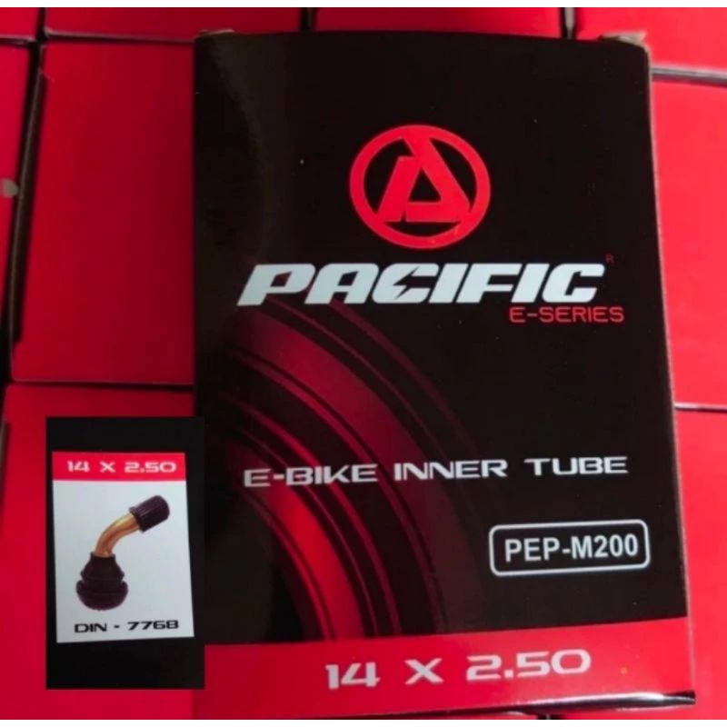 Jual Ban Dalam Sepeda Listrik PACIFIC 14 x 2.50 Pentil Bengkok Selis | Shopee Indonesia